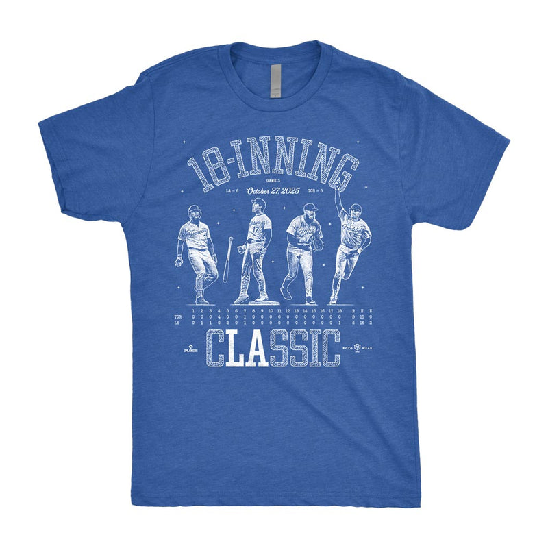 18-Inning Classic Shirt | Ohtani Freeman Klein Hernández LA Baseball ...