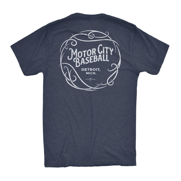 Motor City Baseball Shirt | Tigs Detroit Baseball RotoWear Design