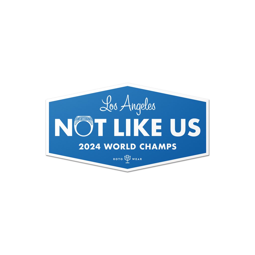 Not Like Us Sticker - RotoWear