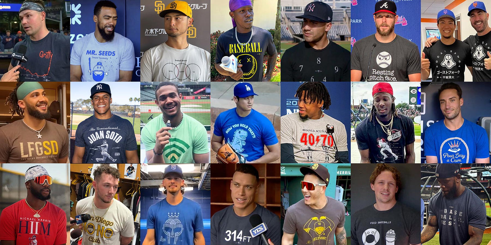 RotoWear Baseball & Fantasy Football T-Shirts