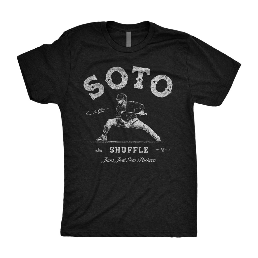 Soto Shuffle Shirt | Juan Soto Queens New York Baseball MLBPA RotoWear
