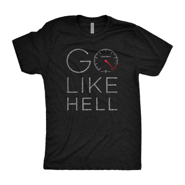 Go Like Hell Shirt | Spincinnati Cincinnati Baseball RotoWear Design