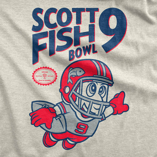 Scott Fish Bowl T-Shirt (Sand) | SFB9 x RotoWear Fantasy Football