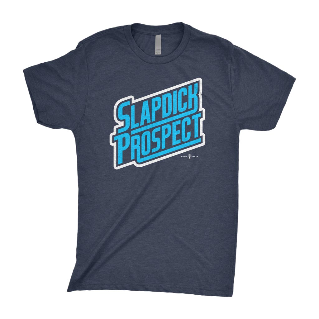 Slapdick Prospect Shirt | Tampa Bay Baseball RotoWear Design